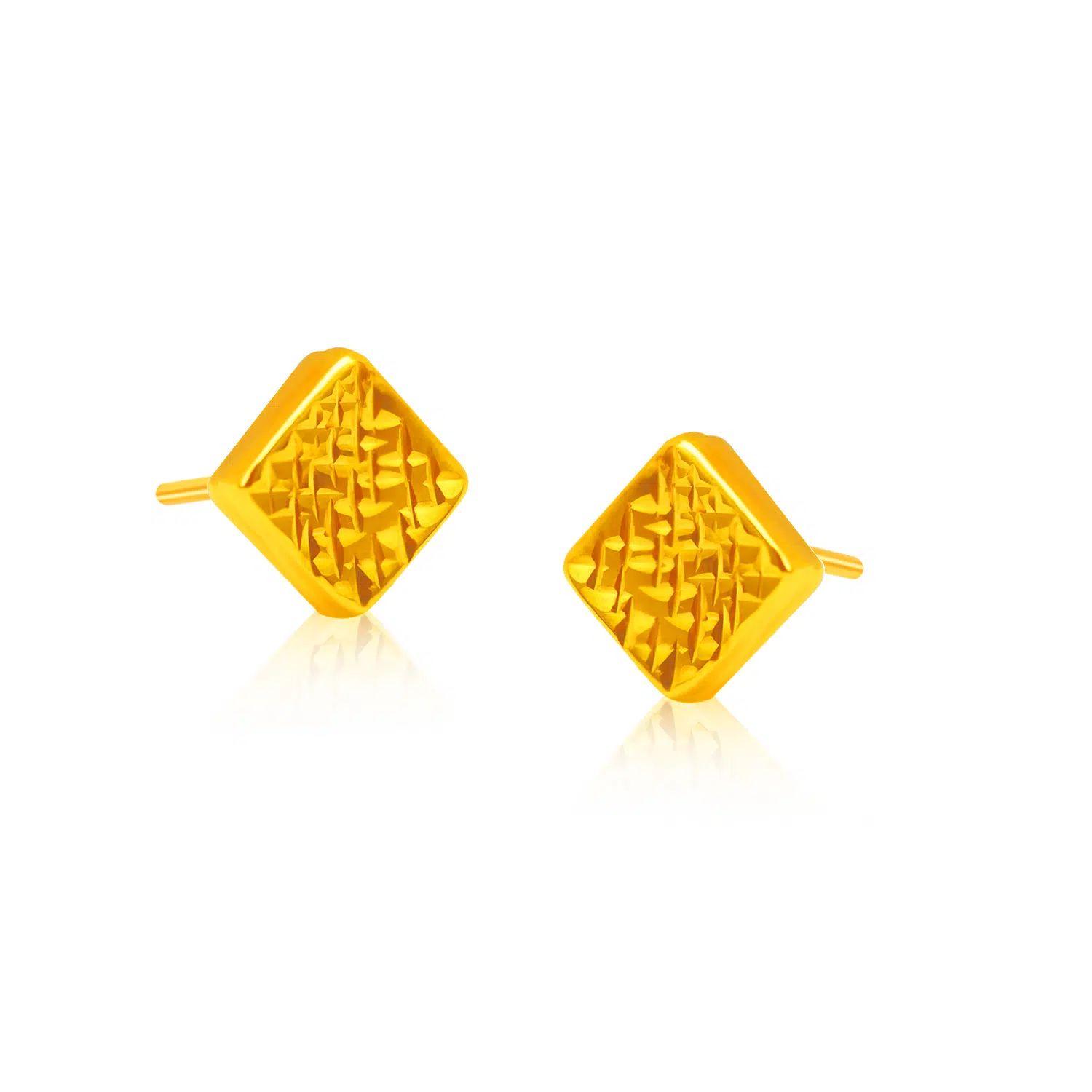 Nova Flare 916 Gold Earrings - SK Jewellery
