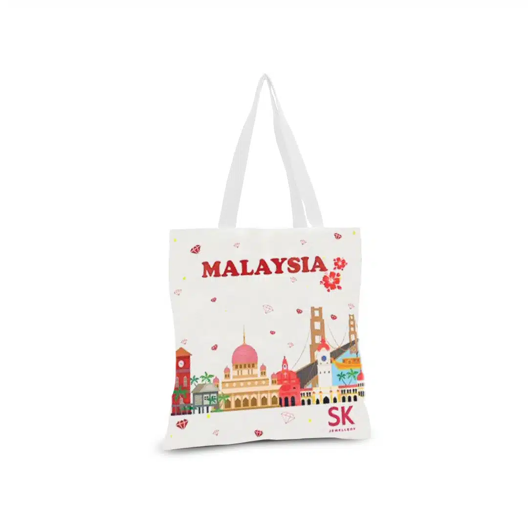 [Not For Sale] Malaysia Tote Bag - SK Jewellery