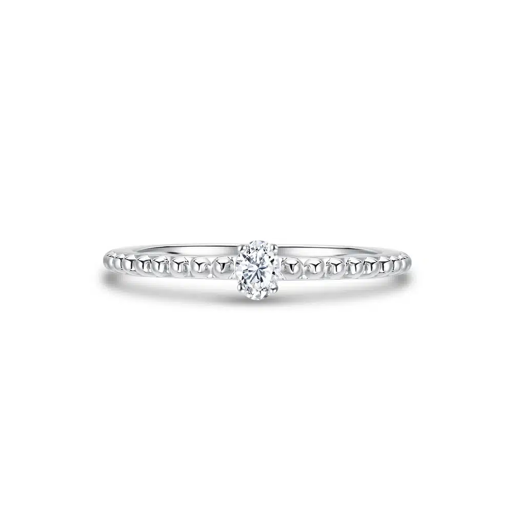 Crystal Shine 10K Diamond Ring - SK Jewellery