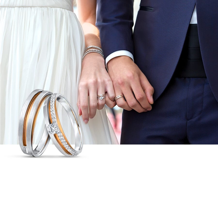 Couple Rings & Wedding Bands Malaysia | SK Jewellery